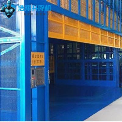China 6m High 500kg-20000kg Industrial Indoor Goods Lift Hydraulic Cargo Elevator for sale