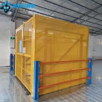 China 5m High 20000kgs Yellow Industrial Indoor Hydraulic Cargo Platform for sale