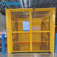 China 5m High 20000kgs Yellow Industrial Indoor Hydraulic Cargo Platform for sale