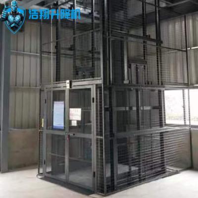 China 10m Warehouse Elevator Lift 20000kgs Warehouse Goods Lift Self Customized for sale