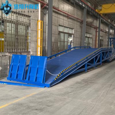 China Steel Material Hydraulic Dock Ramp For Distribution Center for sale
