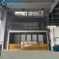 China 6m Grey Warehouse Elevator Lift 20000kgs Warehouse Goods Lift Self Customized for sale