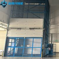 China 10m Blue Warehouse Elevator Lift 20000kgs Warehouse Goods Lift Self Customized for sale