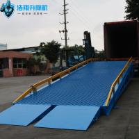 China Steel Material Hydraulic Dock Ramp For Distribution Center for sale