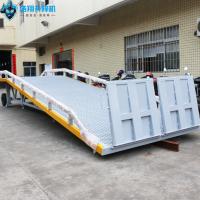 China Grey Loading And Unloading Goods Hydraulic Dock Ramp Product Details for sale