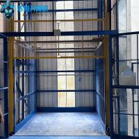 China 6m High 500kg-20000kg Industrial Indoor Goods Lift Hydraulic Cargo Elevator for sale