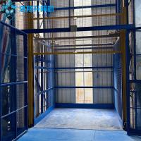 China 6m High 500kg-20000kg Industrial Indoor Goods Lift Hydraulic Cargo Elevator for sale