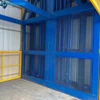 China 6m High 500kg-20000kg Industrial Outdoor Goods Lift Hydraulic Cargo Elevator for sale