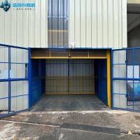China 6m High 500kg-20000kg Industrial Outdoor Goods Lift Hydraulic Cargo Elevator for sale