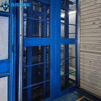 China 6m High 500kg-20000kg Industrial Indoor Goods Lift Hydraulic Cargo Elevator for sale