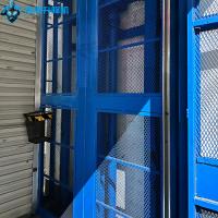China 6m High 500kg-20000kg Industrial Indoor Goods Lift Hydraulic Cargo Elevator for sale