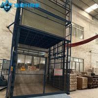 China 6m High 500kg-20000kg Industrial Indoor Goods Lift Hydraulic Cargo Elevator for sale