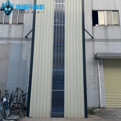 China 8m High 500kg-20000kg Industrial Outdoor Goods Lift Hydraulic Cargo Elevator for sale