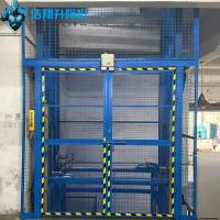 China 6m High 500kg-20000kg Industrial Indoor Goods Lift Hydraulic Cargo Elevator for sale