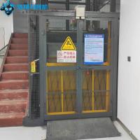 China 6m High 500kg-20000kg Industrial Indoor Goods Lift Hydraulic Cargo Elevator for sale