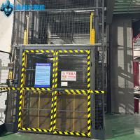 China 10m Black Warehouse Elevator Lift 20000kgs Warehouse Goods Lift Self Customized for sale