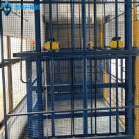 China 8m High 500kg-20000kg Industrial Indoor Goods Lift Hydraulic Cargo Elevator for sale