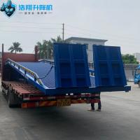 China 10T-10M Mobile Hydraulic Dock Ramp For Distribution Center for sale