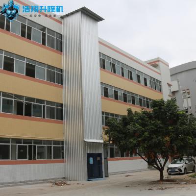 China 4 Floors 20 M Large Freight Elevator Customized Outdoor Freight Elevator for sale