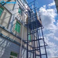 China 3 Floors 12 M Large Freight Elevator Customized Outdoor Freight Elevator for sale