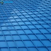 China 15T-10M Customized Blue Loading And Unloading Freight  Hydraulic Dock Ramp for sale