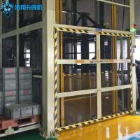 China 5 Tons 8 m High Customized White 500kg-20000kg Large Industrial Indoor Hydraulic Freight Elevetor for sale