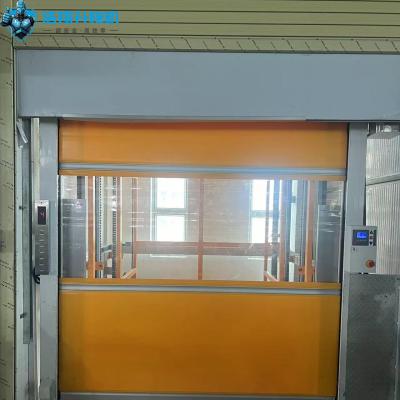 China Customized PVC Door Large Load Capacity Hydraulic Guide Rail Elevator For Loading And Unloading Freight for sale