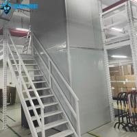 China Customized White Iron Sheet Protection 3 Floors 8M Warehouse  Cargo Hydraulic Freight Elevator Indoor Loading And Unloading Heavy  Caego for sale