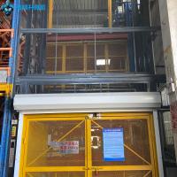 China Electric Hydraulic 5 Ton Cargo Freight Elevator Chain Lift Platforms Warehouse Load Hoist for sale