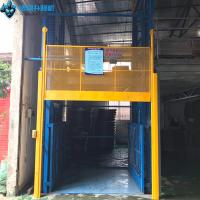 China Hydraulic Heavy Load Warehouse Cargo Lifting Vertical Goods Lift Platform for sale