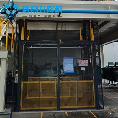 China Improve Material Handling Productivity With Custom Hydraulic Cargo Lifts Treated With Paint for sale