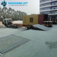 China Hydraulic Dock Leveler Blue - High-Strength Customizable Height - 8T-20T No Pit Required for Distribution for sale