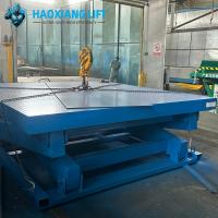 China Fixed-position Scissor Lift Platform Anti-Slip Surface, rugged for heavy-duty industrial use, stable structure & long service life for sale