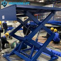 China Stationary Scissor Lift Platform Anti-Slip Surface, 6000mm Max Lift & High Load Capacity for Industrial Heavy-Duty for sale