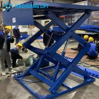 China Stationary Scissor Lift Platform Anti-Slip Surface, 6000mm Max Lift & High Load Capacity for Industrial Heavy-Duty for sale
