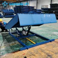China Height-Adjustable Hydraulic Dock Leveler 5T-18T - Anti-Slip Surface for Cargo Dock Transition & Truck Loading for sale