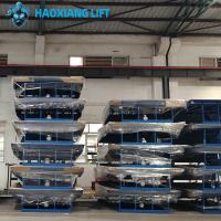 China Height-Adjustable Hydraulic Dock Leveler 5T-18T - Anti-Slip Surface for Cargo Dock Transition & Truck Loading for sale