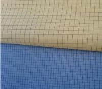 China Blue ESD Anti Static Fabric Washable Non Staining For Electronic Industry for sale