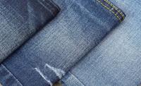 China 59 Inch 10.5oz Tencel Spandex Fabric Dark Blue Denim Unsanforized for sale