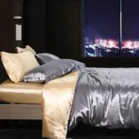China Queen Size 2.5m Mulberry Silk Bed Sheet Set Breathable OEM ODM for sale