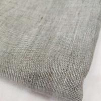China Stretchy Plain Tencel Linen Fabric 84×56 190gsm Rayon And Linen Blend Fabric for sale