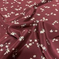 China Printed Cotton Slub Garment Fabric 103gsm 240T Floral Dress Material 124×76 for sale