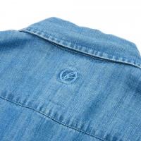 China Soft Denim Tencel Lyocell Fabric 78% Cotton 20% Tencel 2% Spandex for sale
