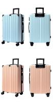 China Luxury High Quality PVC Suitcase Lightweight Travel Set for Business Trips Large-Capacity Carry-On Luggage for sale