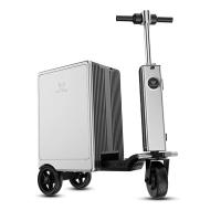 China 20-Inch Electric Skateboard Luggage Smart Rideable Carry-On Suitcase with 20-Inch Rotating Wheels Lightweight Aluminum Suitcase for sale