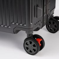 China 56cm PC Framed Business Travel Luggage Airline Carry On Suitcase Spinner Wheels for sale