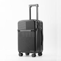 China 2025 Latest Design Extendable Anti-Theft Suitcase Front-Opening Outdoor Travel Luggage Wholesale Low Prices for sale