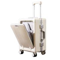 China High Quality Luxury Large TSA-Approved Suitcase with Type-C USB Charging Port Durable Lightweight Luggage with Locks for sale