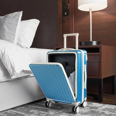 China 20inch 24inch ABS PC Luggage  Large Capacity women's business travel luggage for sale