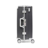 China 360 Rotating ABS PC Luggage Fashionable Eco 28inch Checked Luggage With Tsa Lock for sale